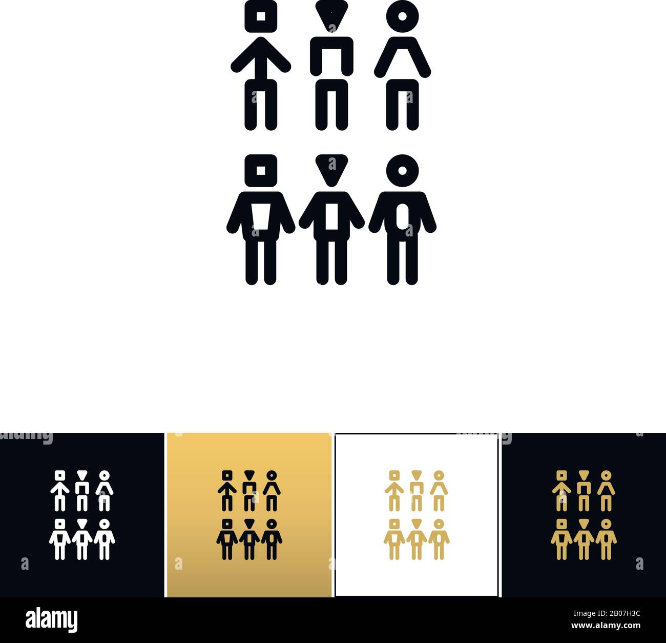 Society team community vector icon. Society team community program on ...