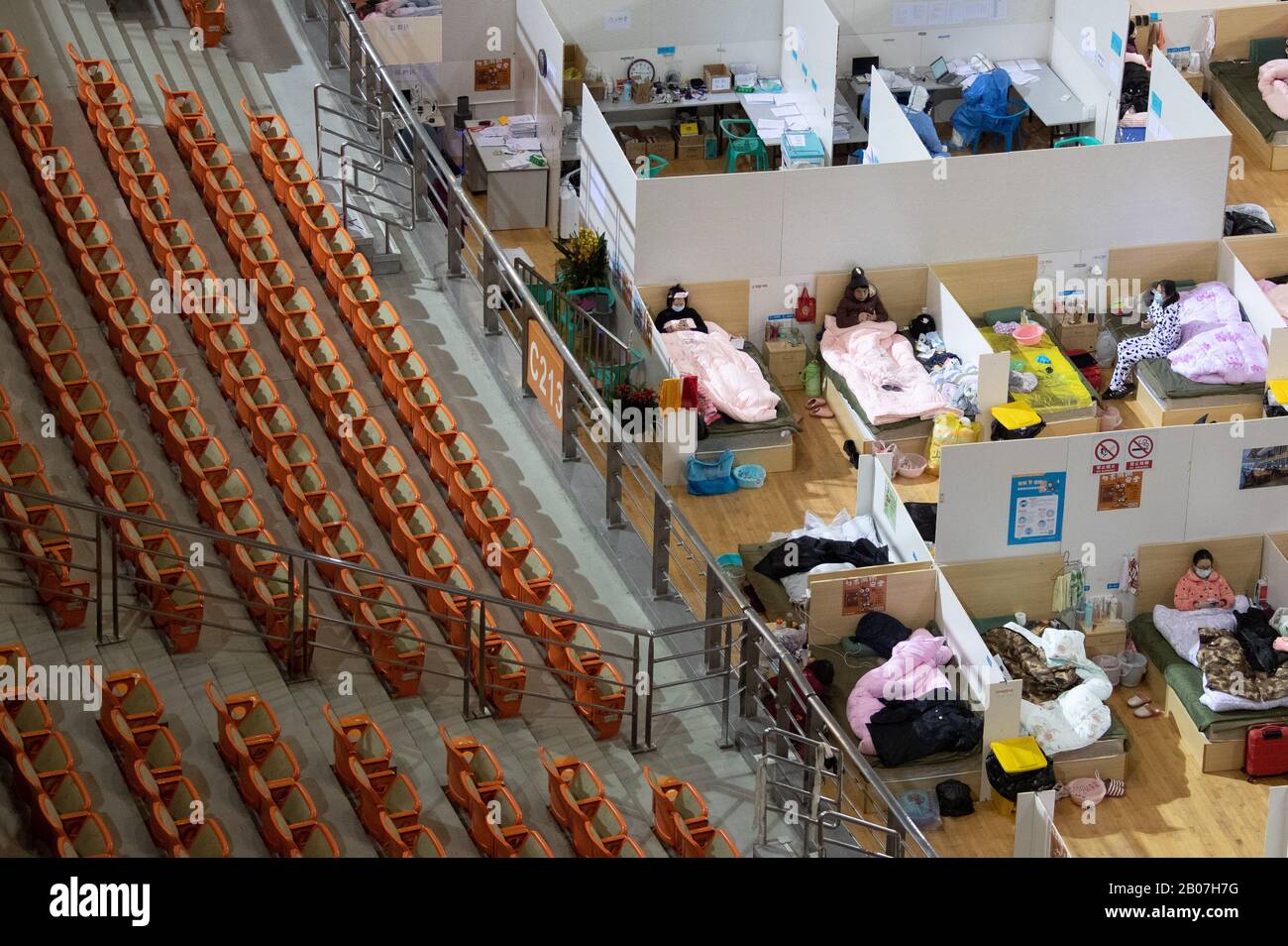 Chinese patients infected with the new coronavirus and pneumonia rest ...