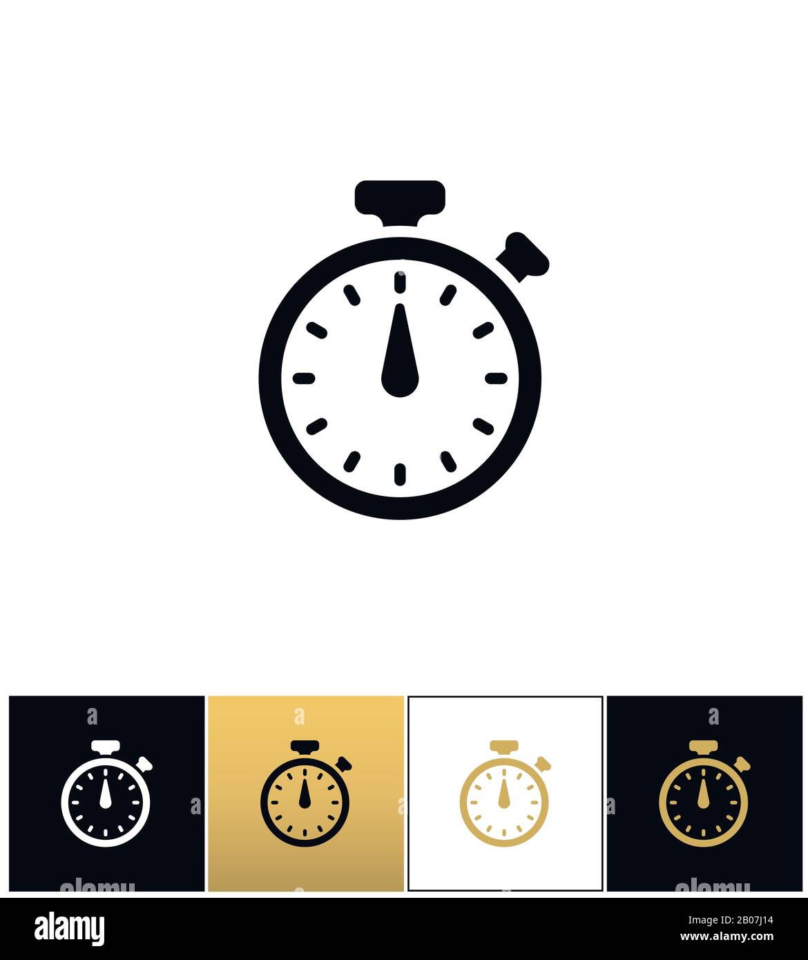 Stopwatch sign or quick accurate analogue clock chronometer timer ...