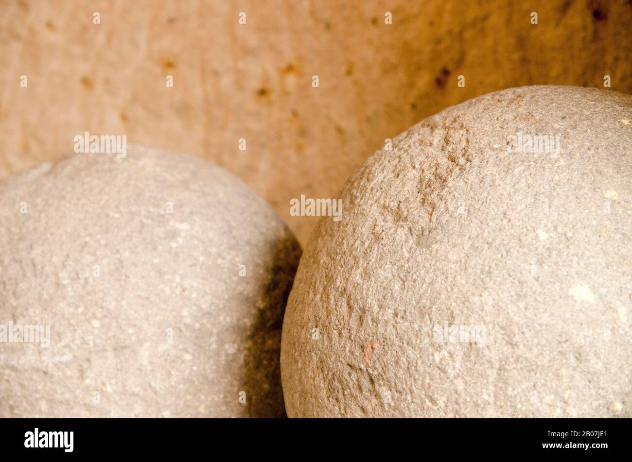 Stone Ball Natural Stock Photo - Alamy
