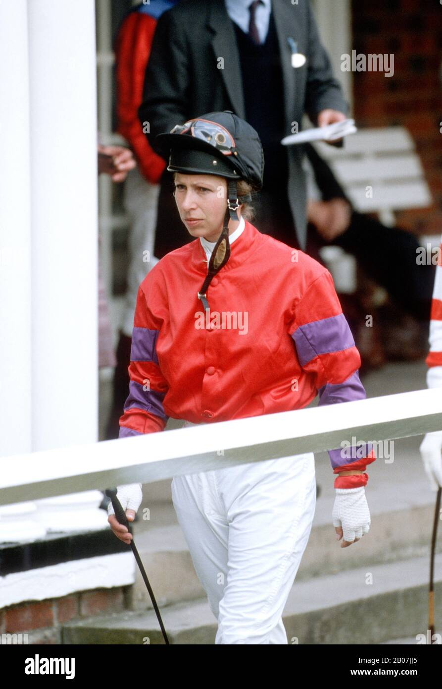 Hrh princess anne captain mark phillips hi-res stock photography and ...