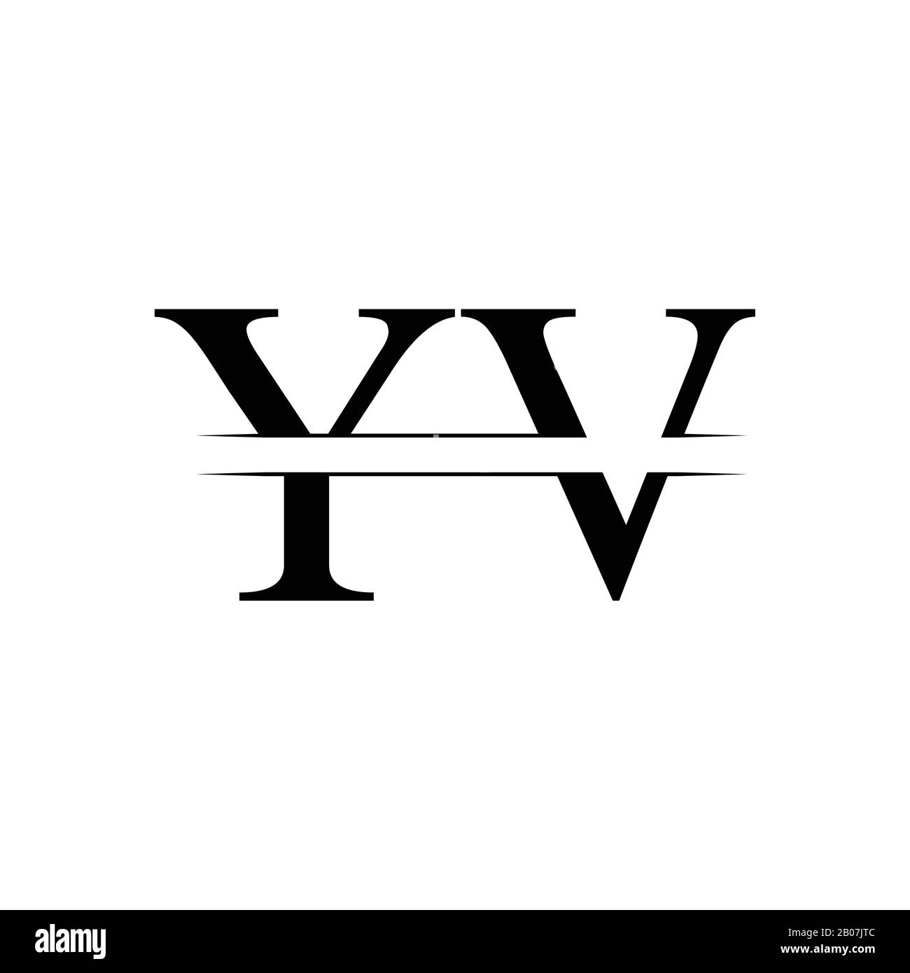 Yv logo vector vectors hi-res stock photography and images - Alamy
