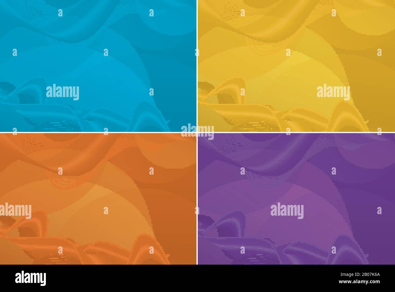 Background template in four colors illustration Stock Vector Image ...