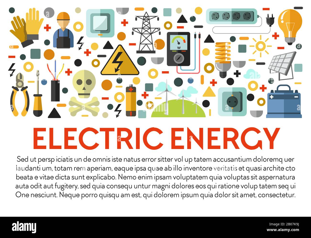 Electricity meter panel Stock Vector Images - Alamy