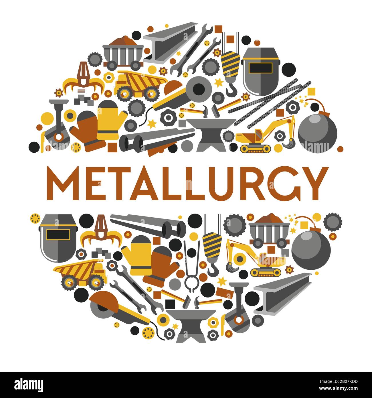 Metallurgical bucket Stock Vector Images - Alamy