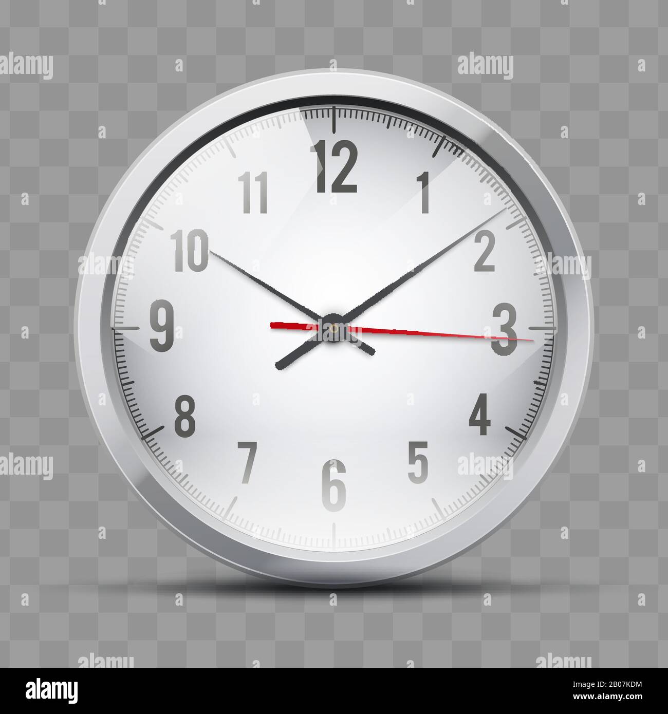 Office clock isolated hi-res stock photography and images - Alamy
