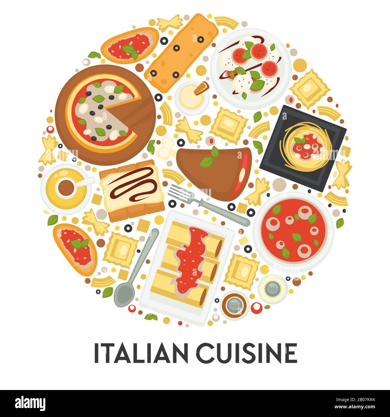 Tomato soup and roll Stock Vector Images - Alamy