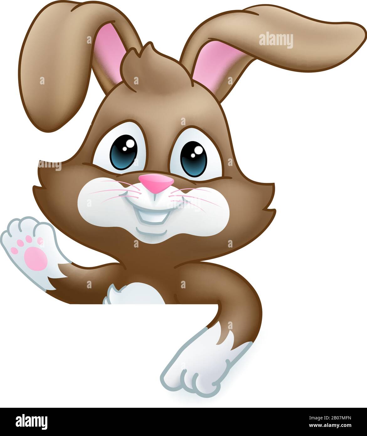Funny kids easter border Stock Vector Images - Alamy
