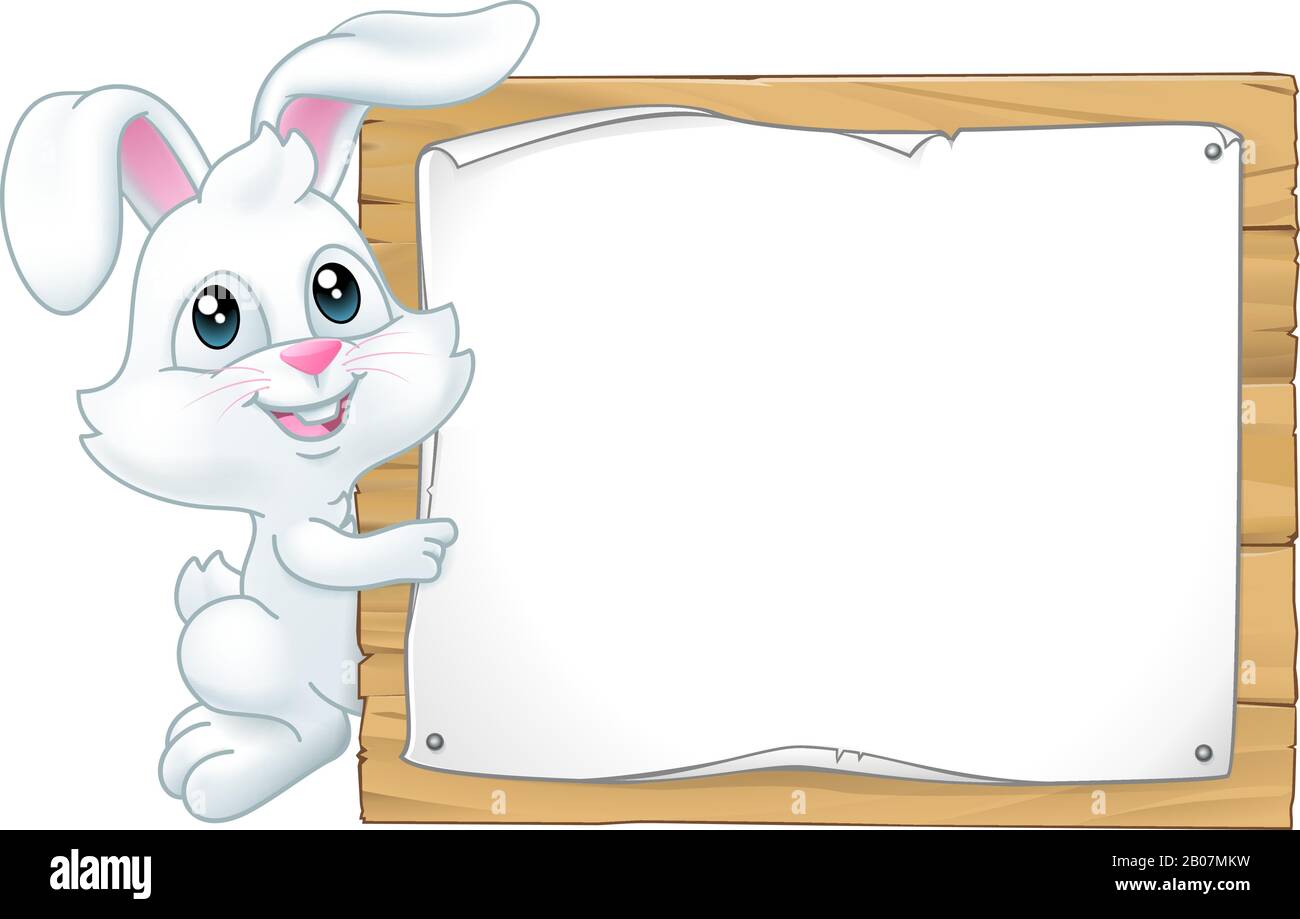 Rabbits ears and sign Cut Out Stock Images & Pictures - Alamy