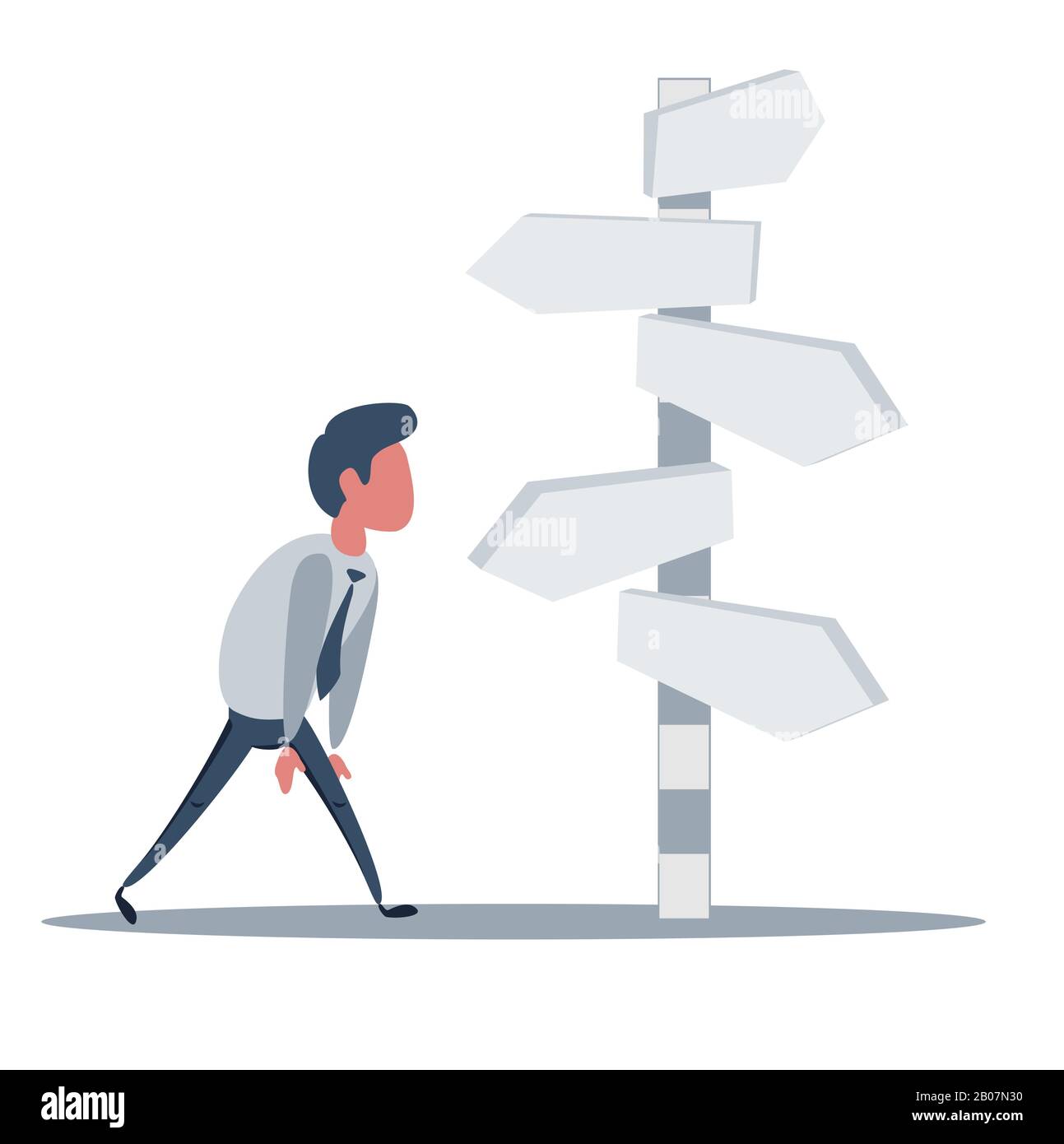 Asking for the direction to Stock Vector Images - Alamy