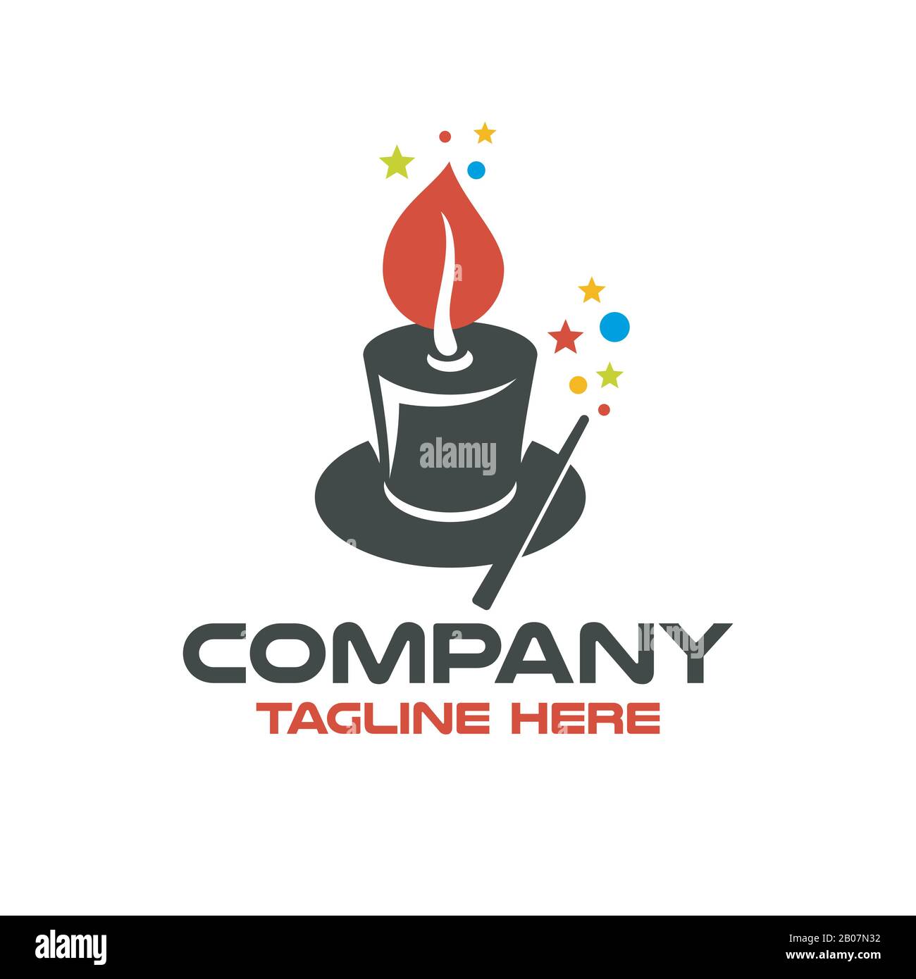 Modern magic light logo. Vector illustration Stock Vector Image & Art ...