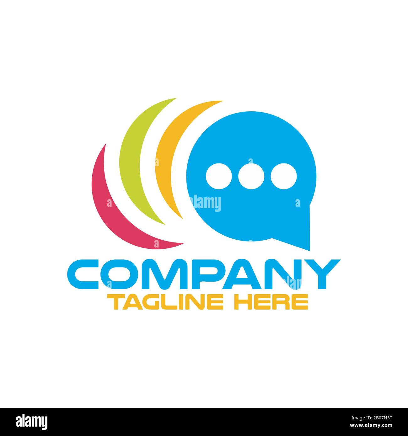 Modern smart chat logo. Vector illustration Stock Vector Image & Art ...