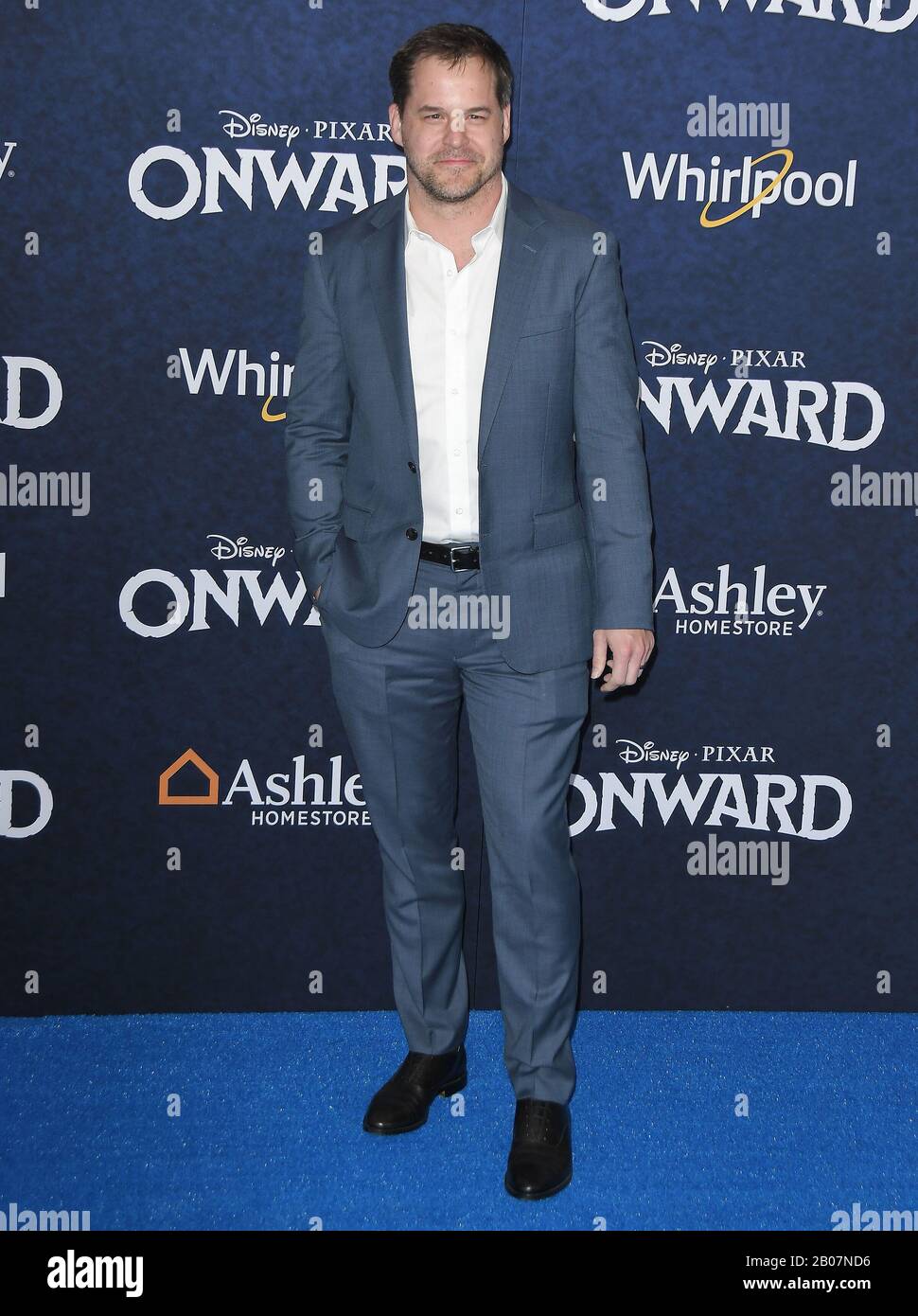 Los Angeles, USA. 18th Feb 2020. Kyle Bornheimer arrives at the Disney ...