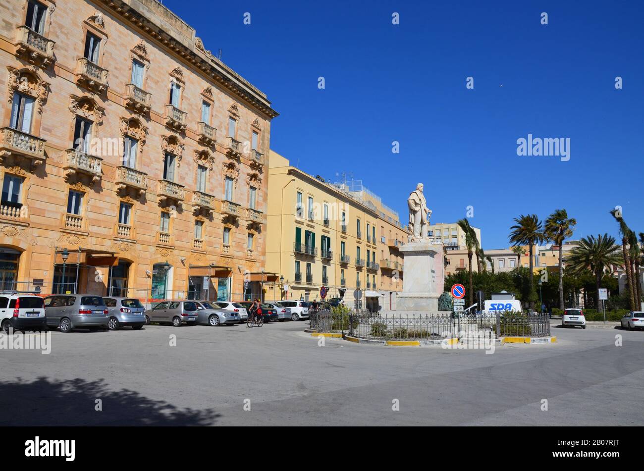 Generic architecture of Trapani, Sicily Stock Photo - Alamy