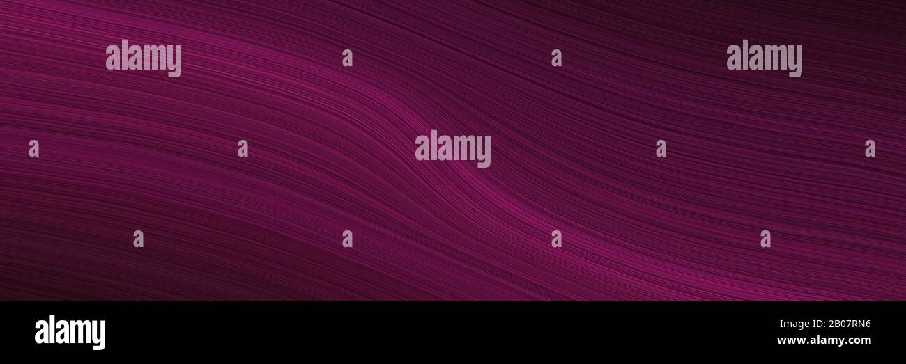 decorative designed horizontal header with very dark magenta, dark ...