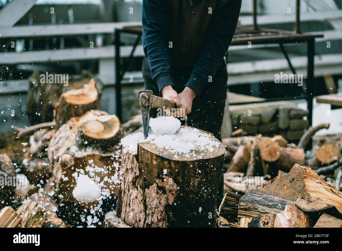 Vintage Logger High Resolution Stock Photography and Images - Alamy
