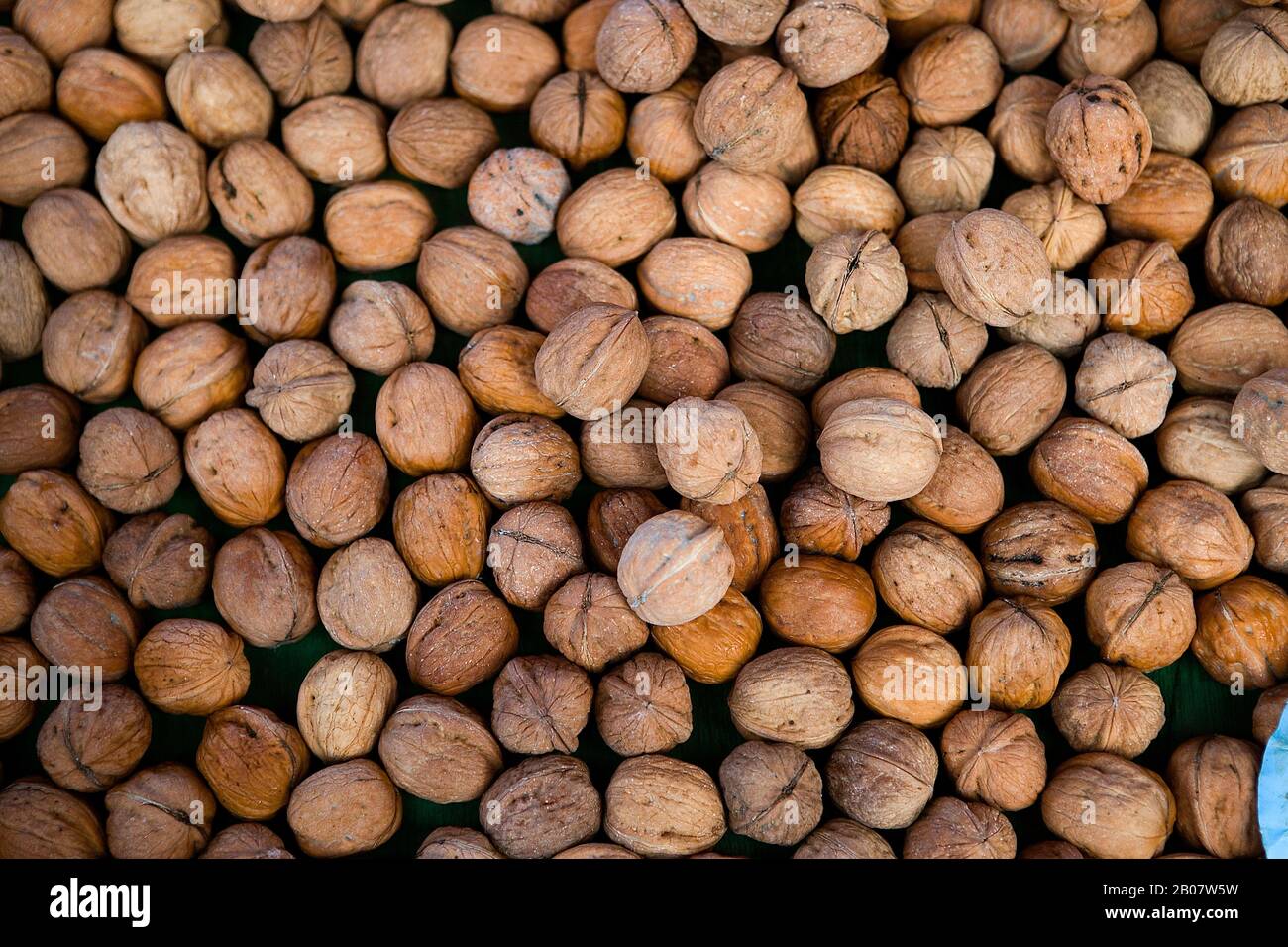 Walnuts, juglans regia at Vegetable Market Stock Photo - Alamy