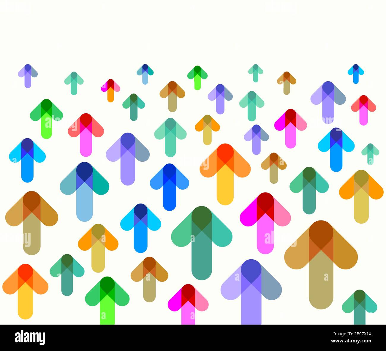 arrows infographic, concept illustration. Vector Stock Vector Image ...