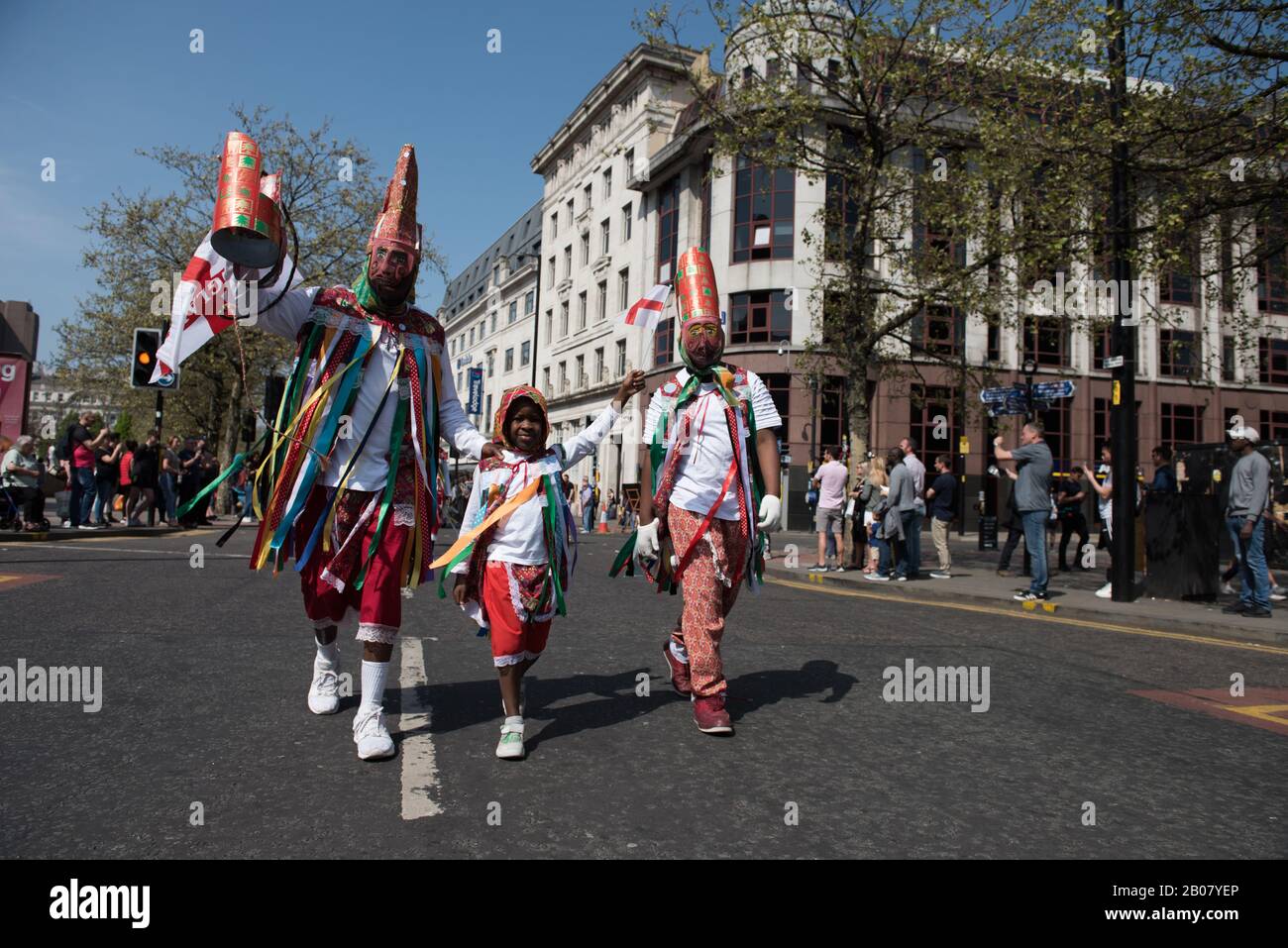 St. Georges Day Parade, Manchester Stock Photo - Alamy