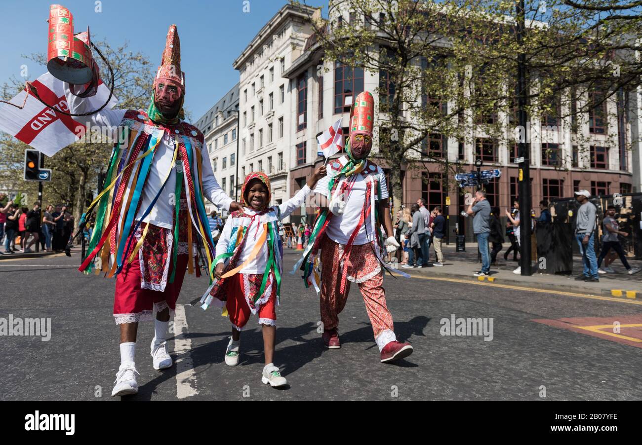 St. Georges Day Parade, Manchester Stock Photo - Alamy