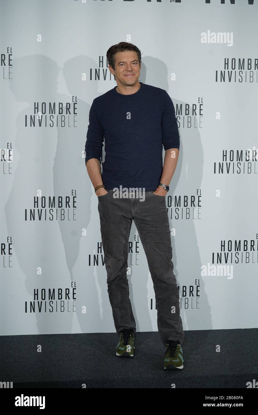 El productor Jason Blum en la premiere de El Hombre Invisible en Madrid ...