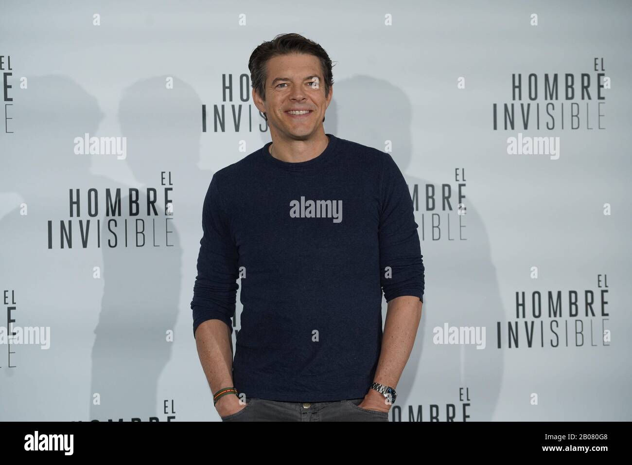 El productor Jason Blum en la premiere de El Hombre Invisible en Madrid ...