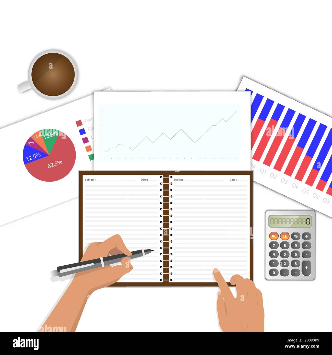 Closeup pen diagram Stock Vector Images - Alamy