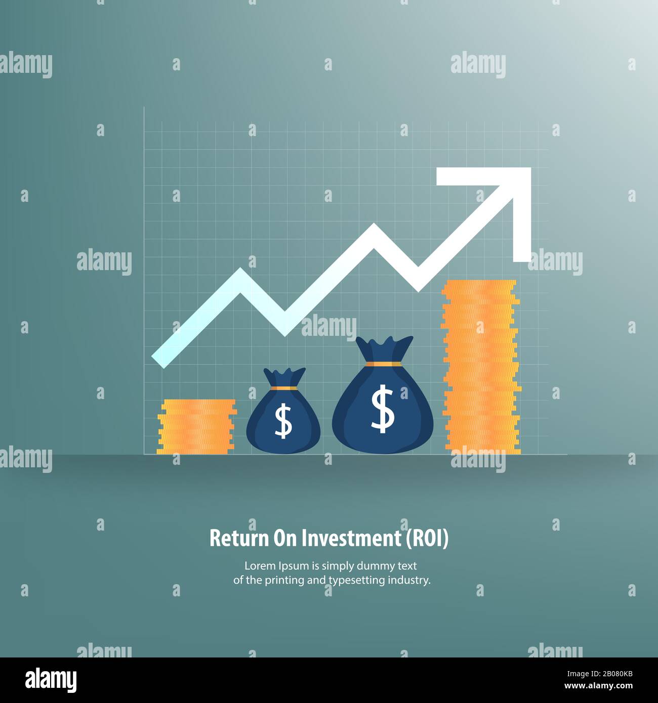 Concept of business performance in term of return on investment index ...