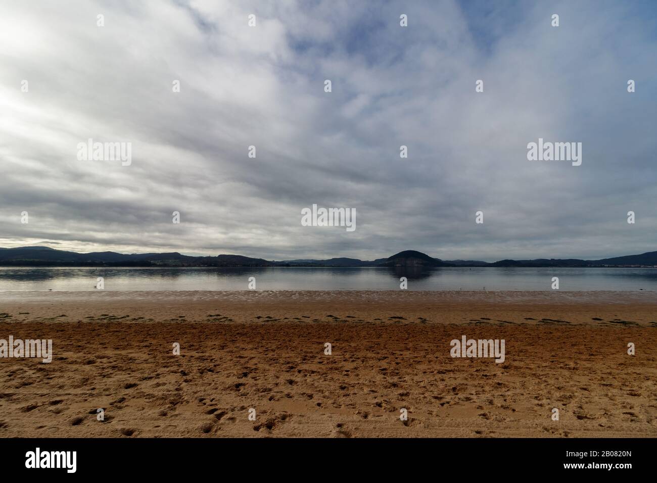 calm landscape in the coast Stock Photo - Alamy