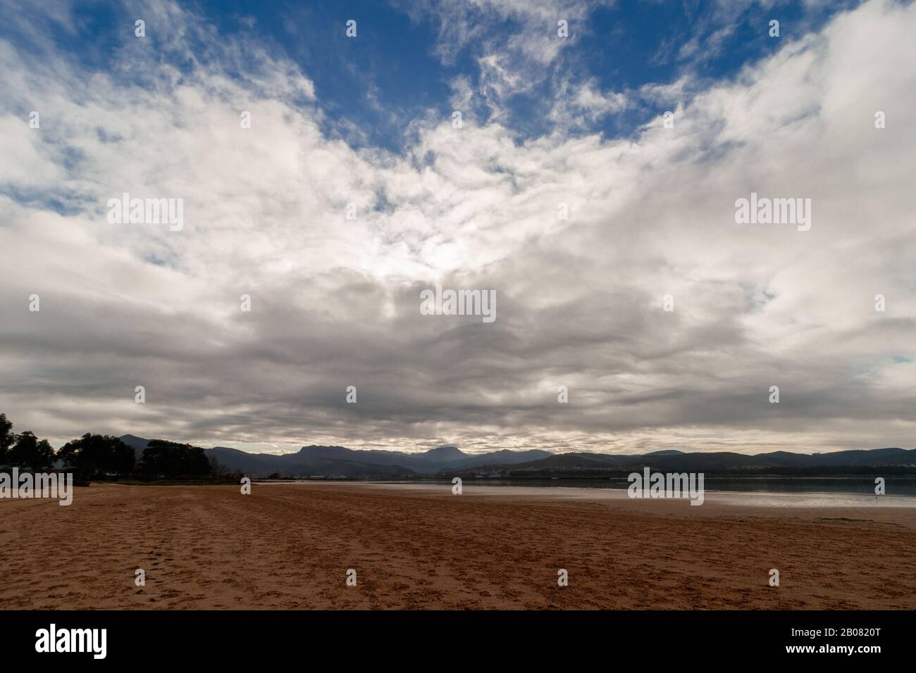 calm landscape in the coast Stock Photo - Alamy