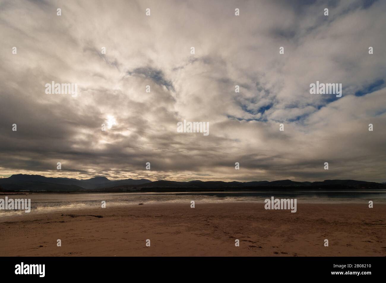 calm landscape in the coast Stock Photo - Alamy