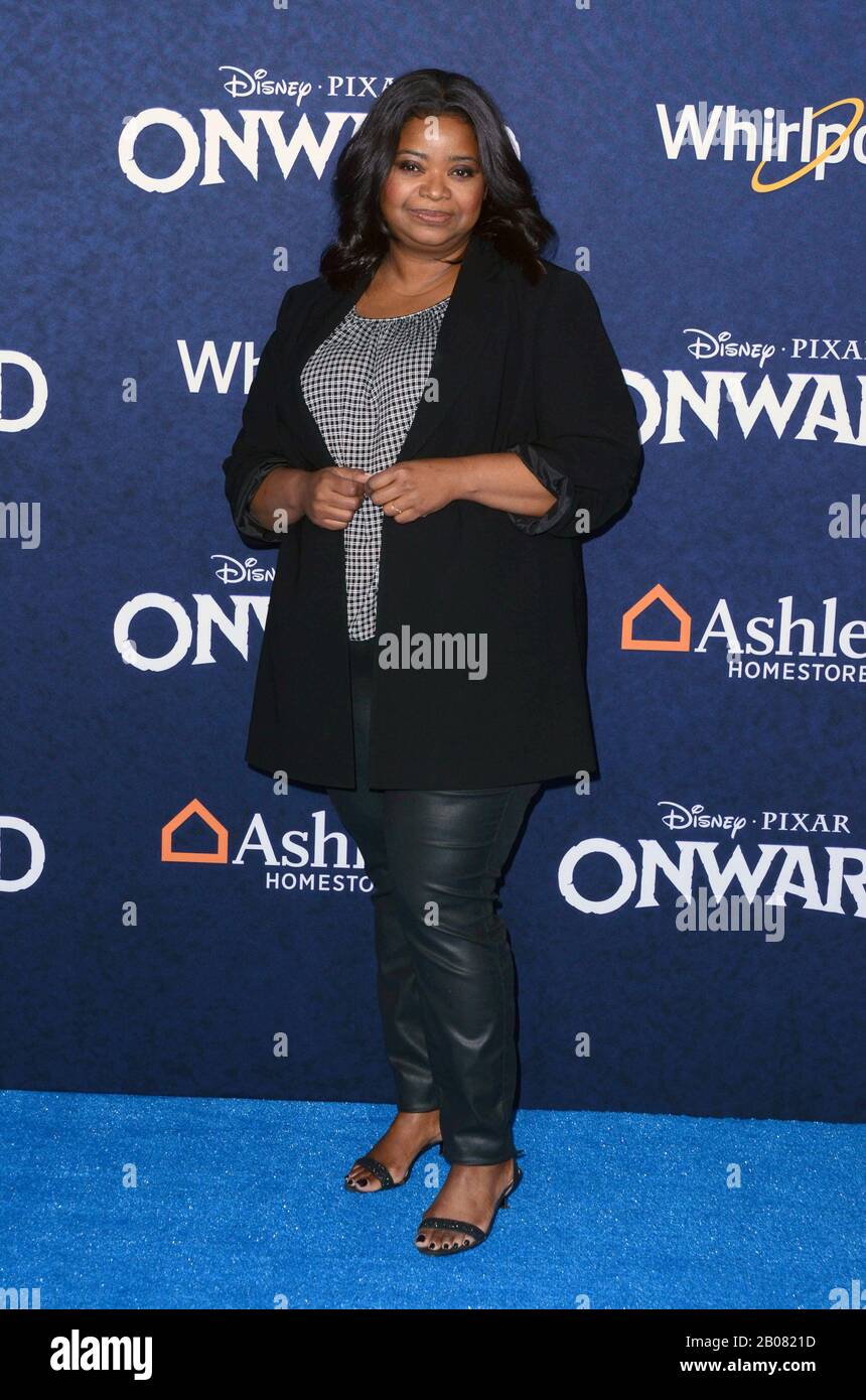 NEW YORK, FEBRUARY 18: Octavia Spencer at the Premiere of Onward at El ...