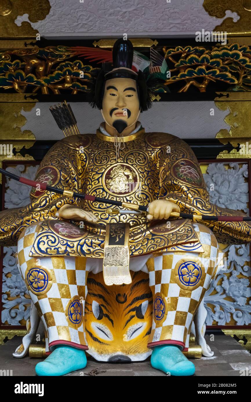 Japan, Honshu, Tochigi Prefecture, Nikko, Toshogu Shrine, Yomeimon Gate ...