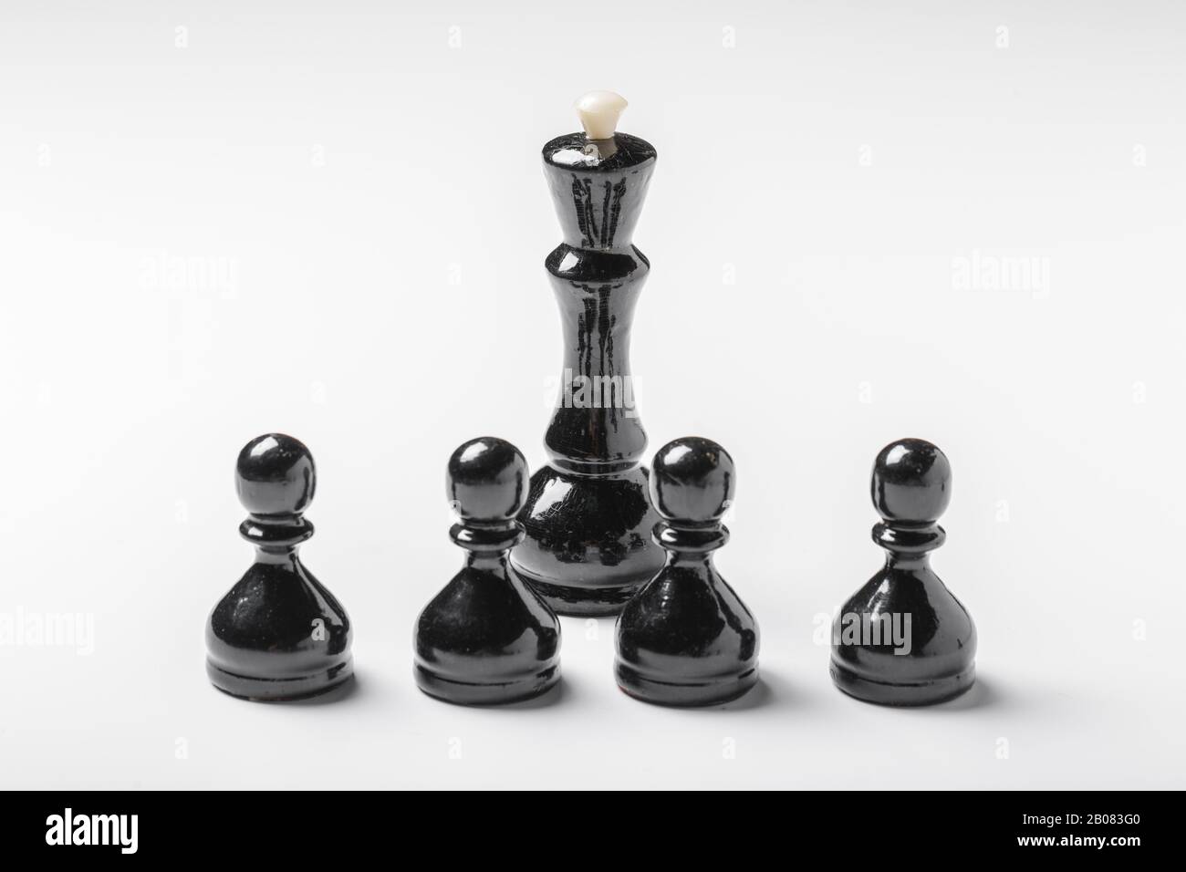 Chess isolated on white background. creative photo Stock Photo - Alamy