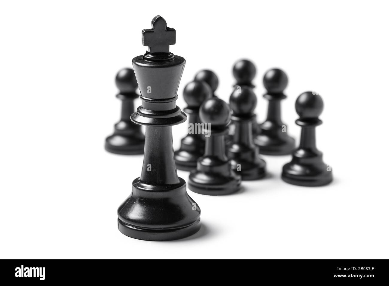 Chess isolated on white background. creative photo Stock Photo - Alamy