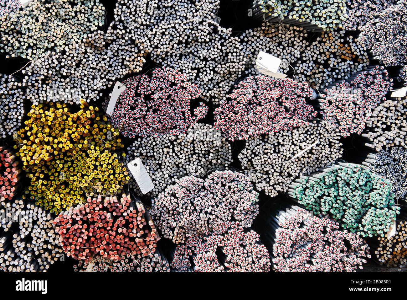 Steel reinforcement bars hi-res stock photography and images - Alamy