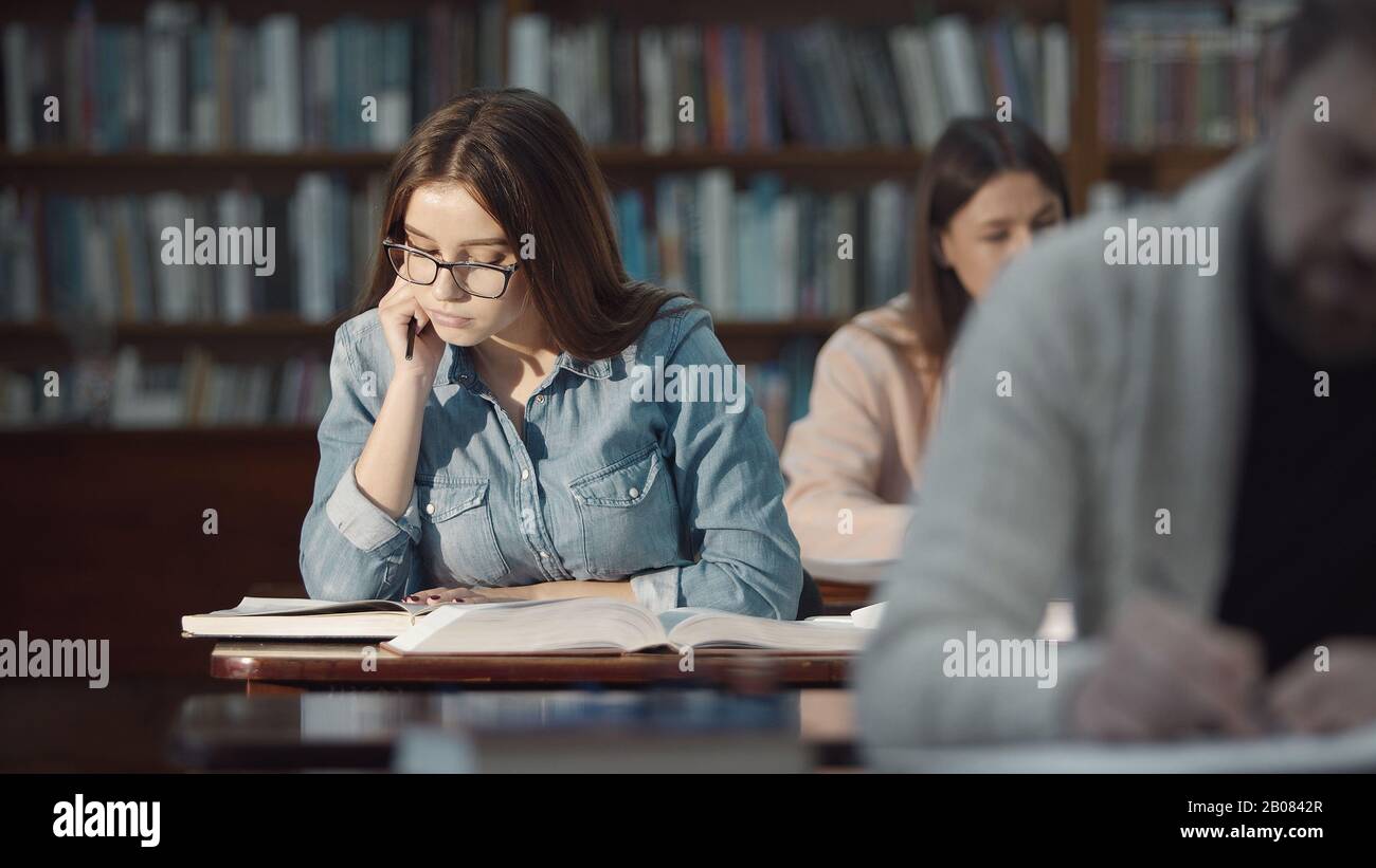 Studious College Student