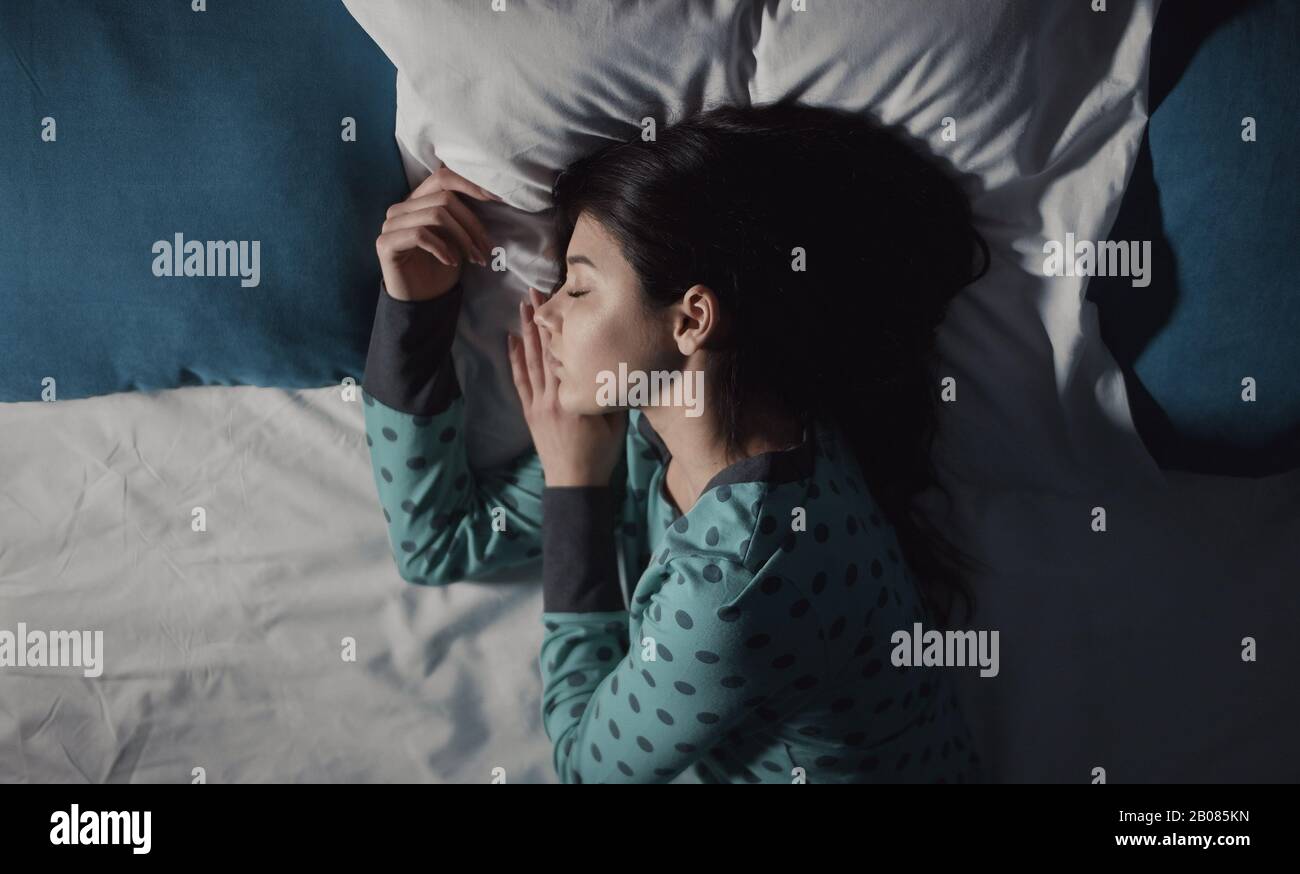 Lady napping hi-res stock photography and images - Alamy