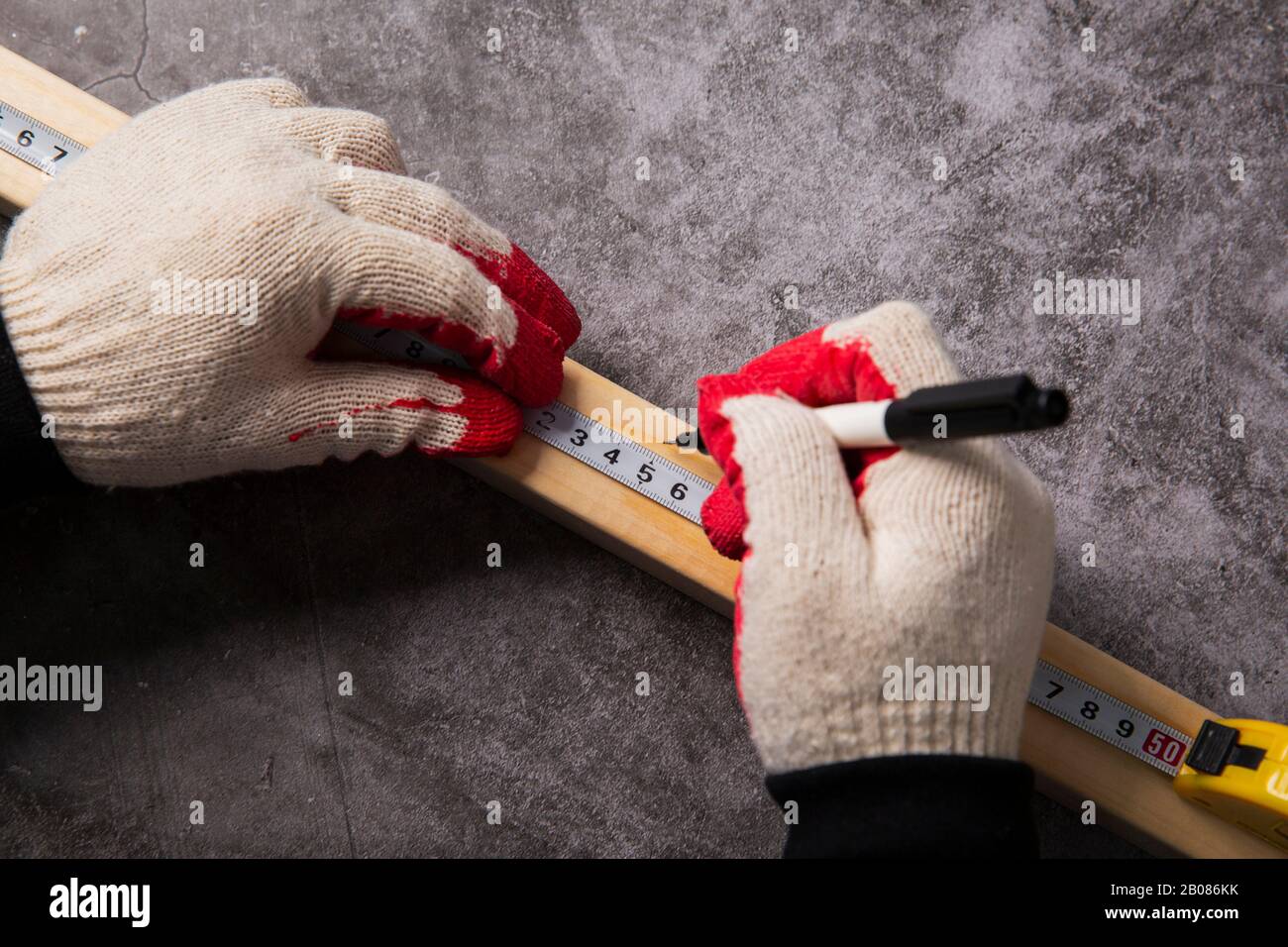Hand work tools or construction tools top view 139 Stock Photo - Alamy