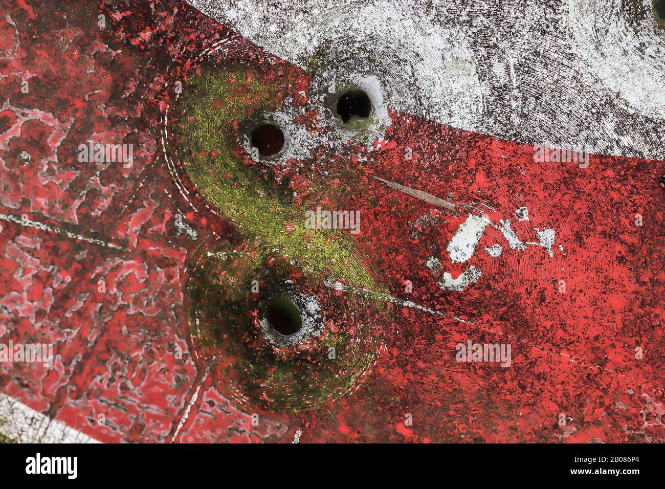 Bullet holes on traffic sign hi-res stock photography and images - Alamy