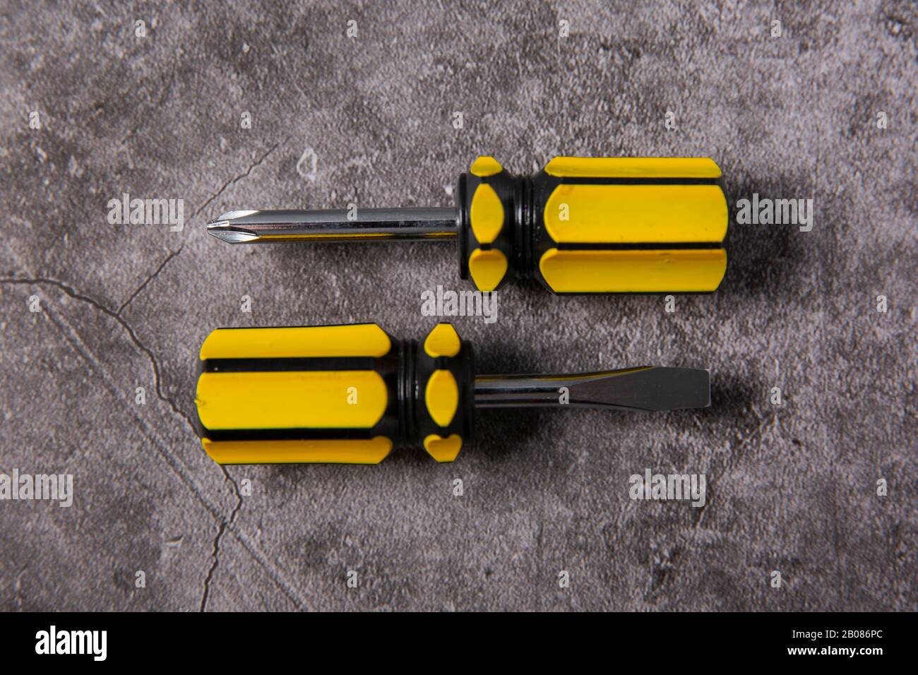 Hand work tools or construction tools top view 131 Stock Photo - Alamy