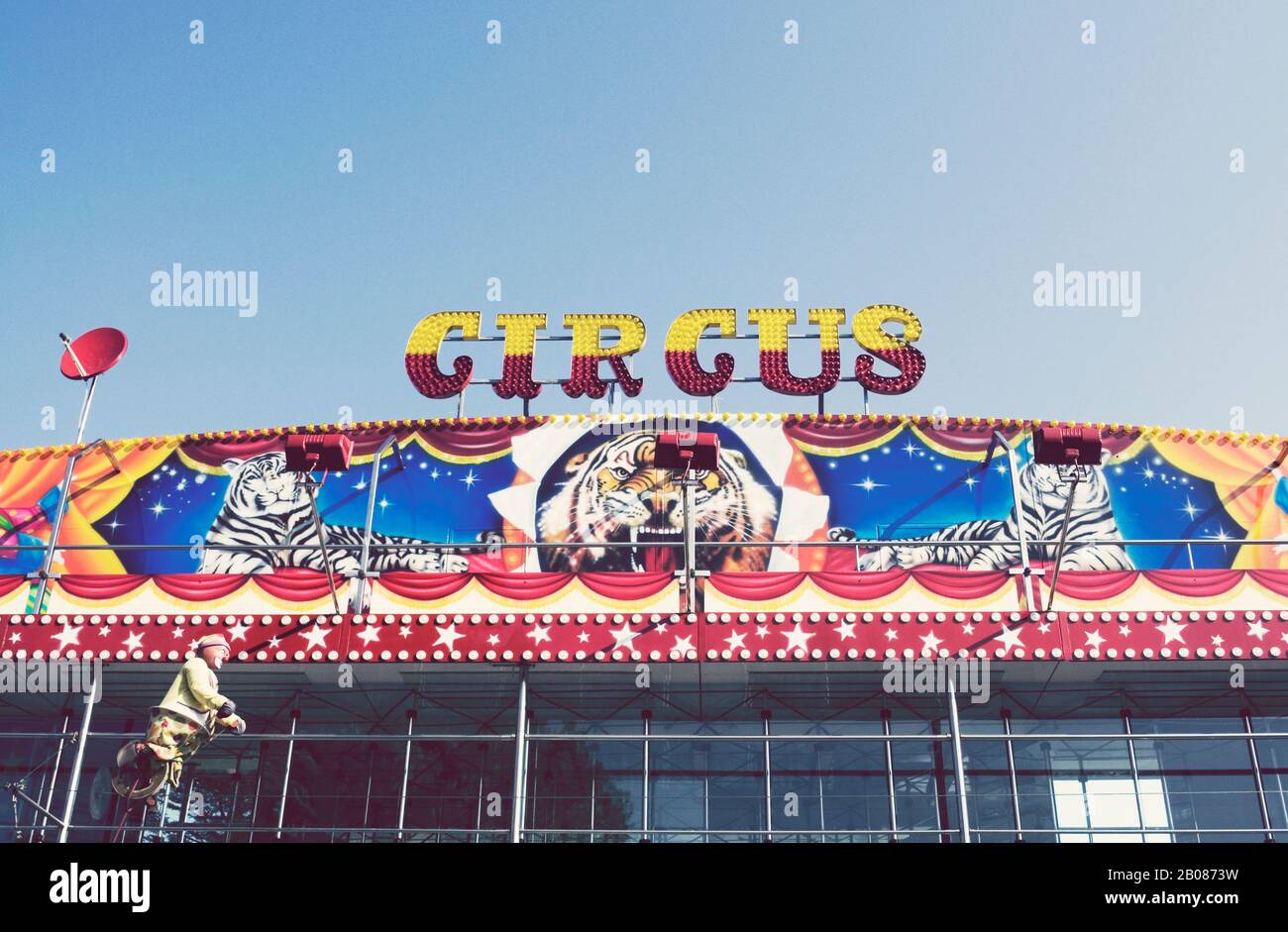 Circus sign hi-res stock photography and images - Alamy