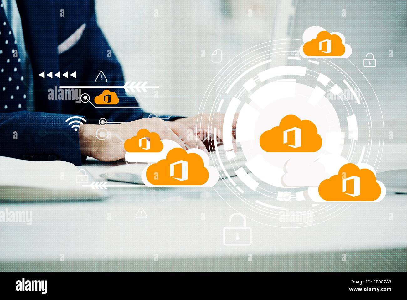 office 365 technical background Stock Photo - Alamy