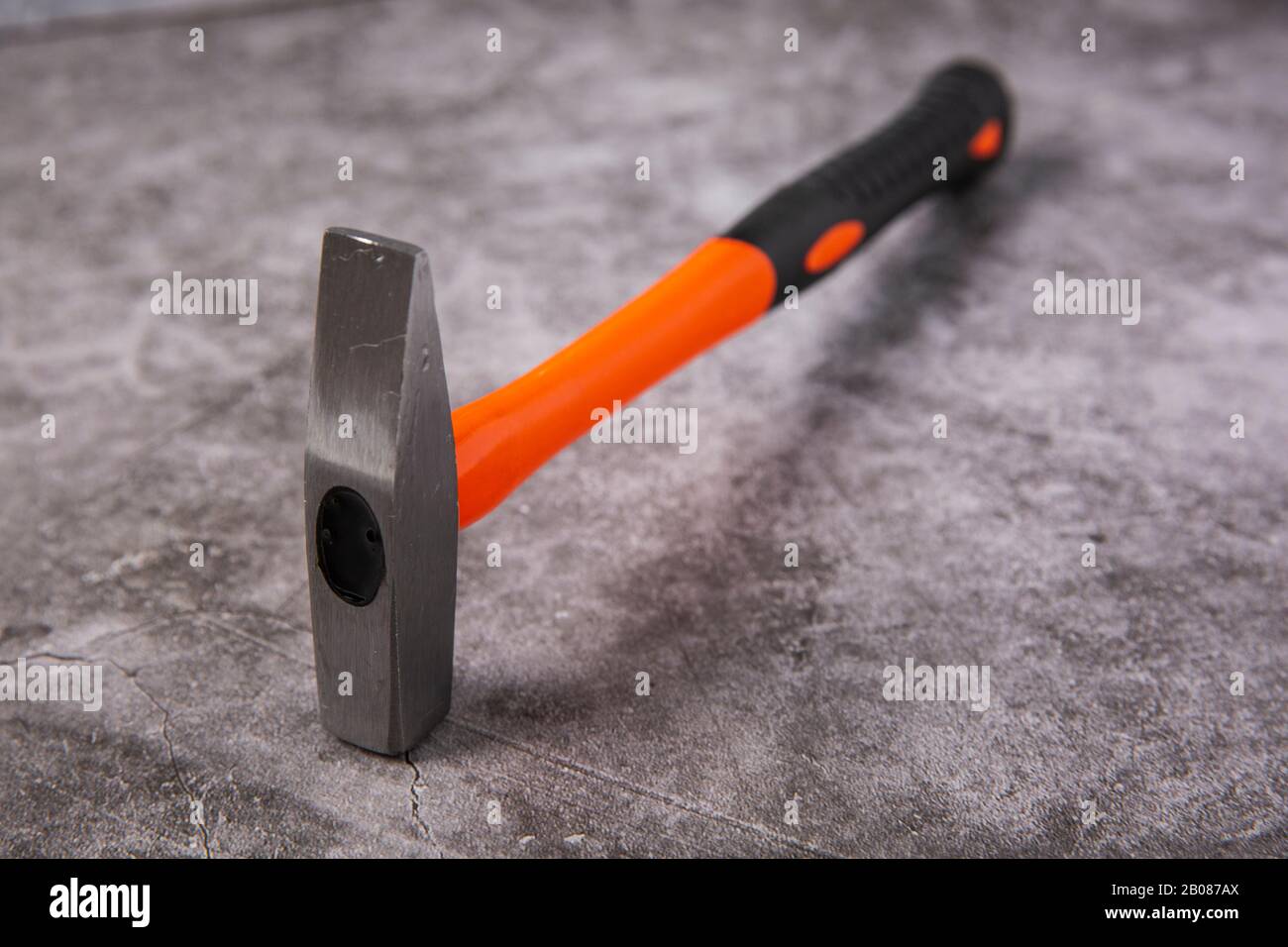 Hand work tools or construction tools top view 093 Stock Photo - Alamy