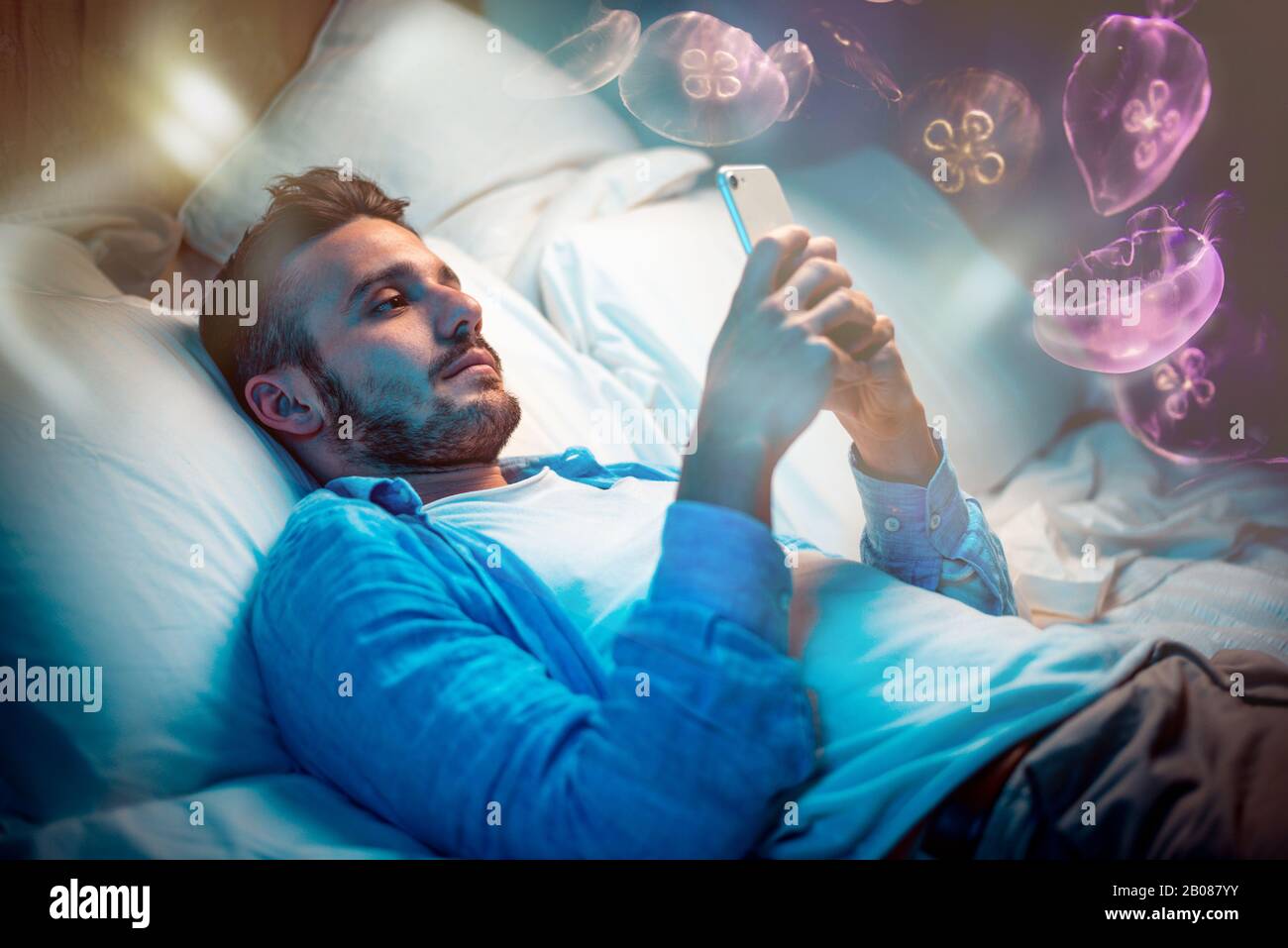 Nomophobia text hi-res stock photography and images - Alamy