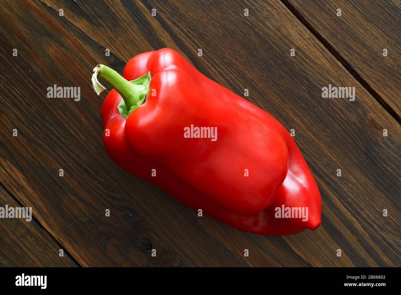 Organically grown ugly red pepper from local farmers market. High ...