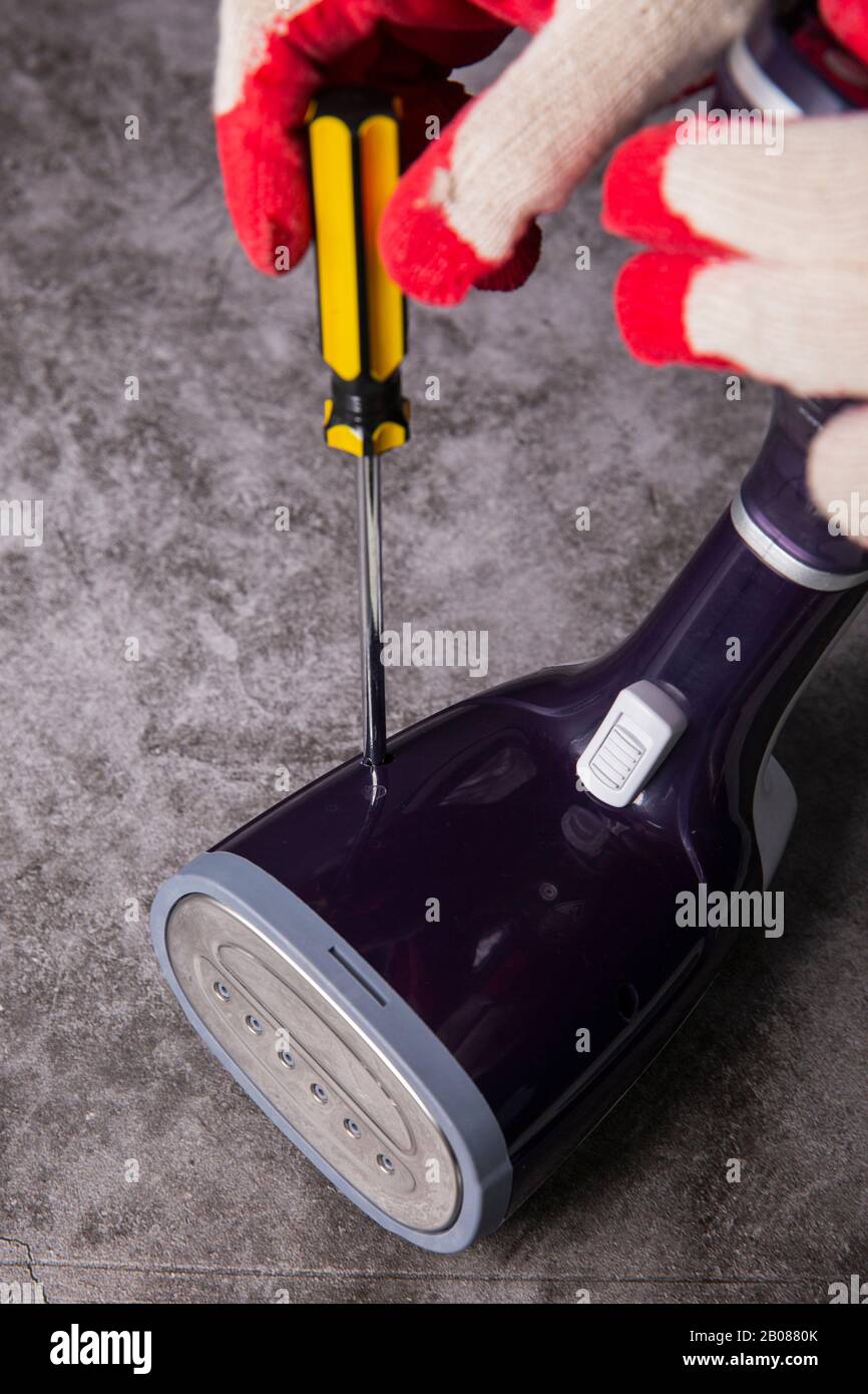 Hand work tools or construction tools top view 075 Stock Photo - Alamy