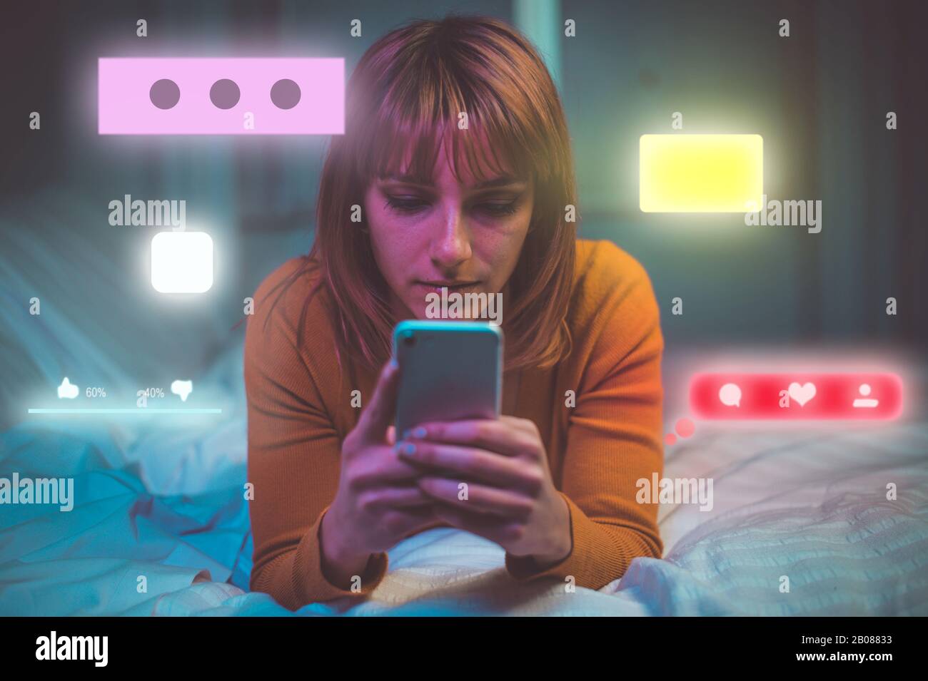 Nomophobia text hi-res stock photography and images - Alamy