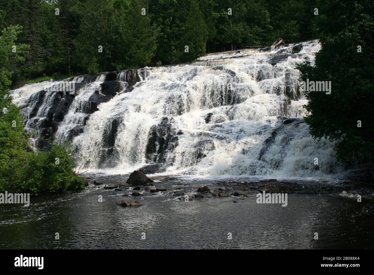 Campground and lands at bond falls flowage hi-res stock photography and ...