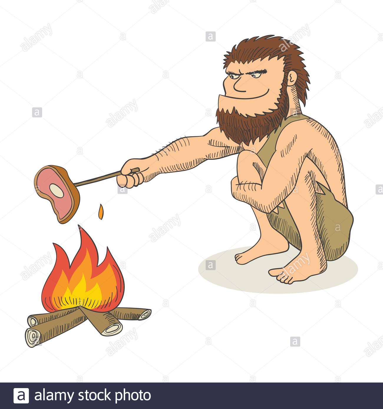 Primitive Human High Resolution Stock Photography and Images - Alamy